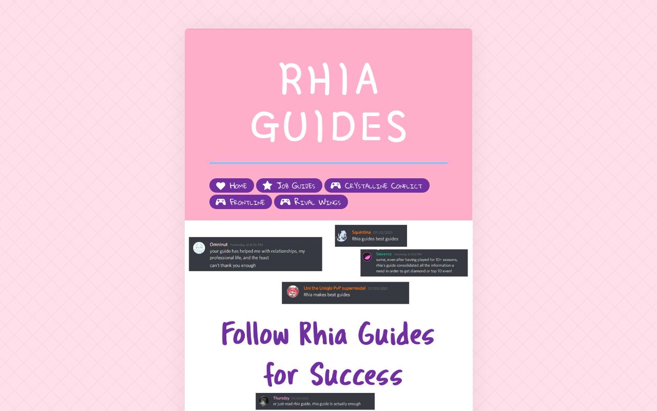 Rhia Guides